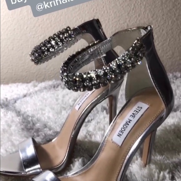 Steve Madden | Shoes | Brand New Steve Madden Rando Rhinestone Heels ...